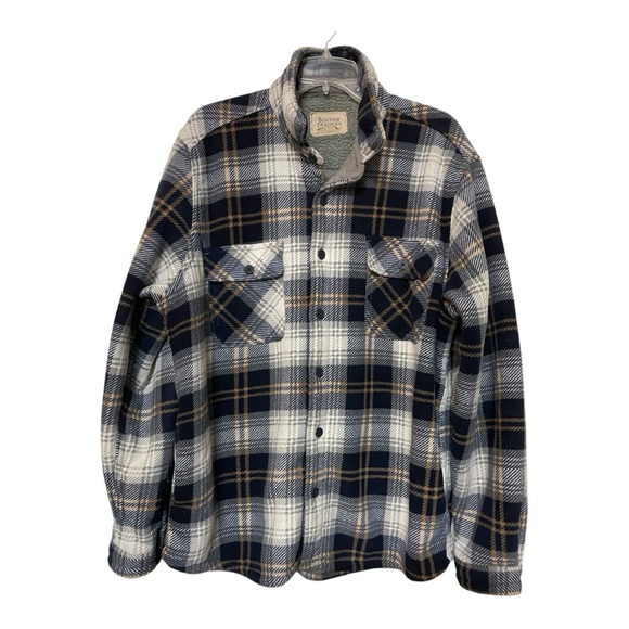 Boston Traders | Jackets & Coats | Boston Traders Flannel Shirt Jacket ...